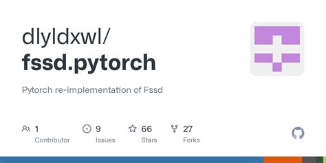 GitHub Dlyldxwl Fssd Pytorch Pytorch Re Implementation Of Fssd