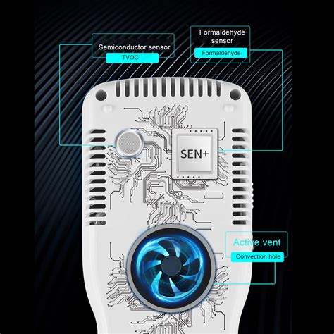 Multifunctional Air Monitor Lcd Digital Analyzer F Vicedeal