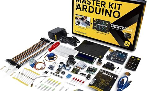 Robocore Master Kit For Arduino With Blackboard Uno R3 50 Projects Inside Electronics