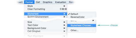 Choose A Stylesheet For A Notebook—wolfram Documentation