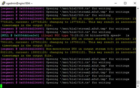 Video Ffmpeg Rtsp To Hls Conversion Is Causing Random Freezes And