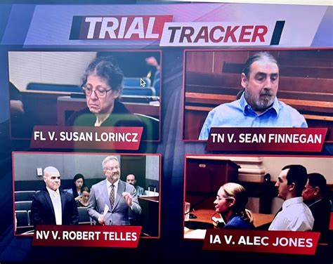 Here Are All The Trials We Covered Today On Court Tv In The Noon Hour Est Jessica D Ehrlich