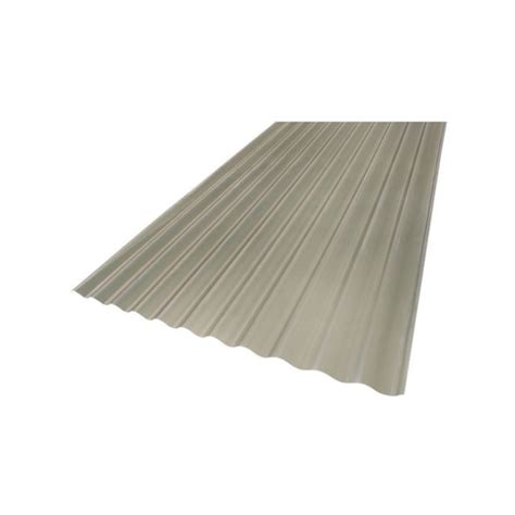 Tufclad Ultra 4800mm Grey Corrugated Polycarb Sheet 4800mm Grey