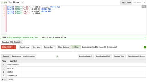 Google Bigquery Convert Scientific Notation To Float In BQ Stack Overflow