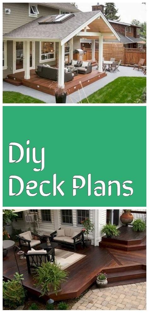Diy Deck Plans Diy Deck Deck Plans Woodworking Plans