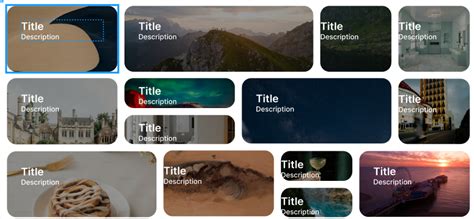 Responsive Bento Grid For Web UI Design Figma