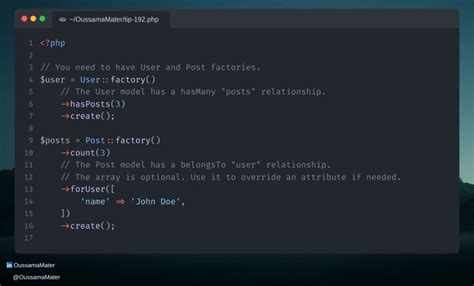 Laravel Tip💡 Factories For Laravel Oussama Mater Posted On The Topic Linkedin