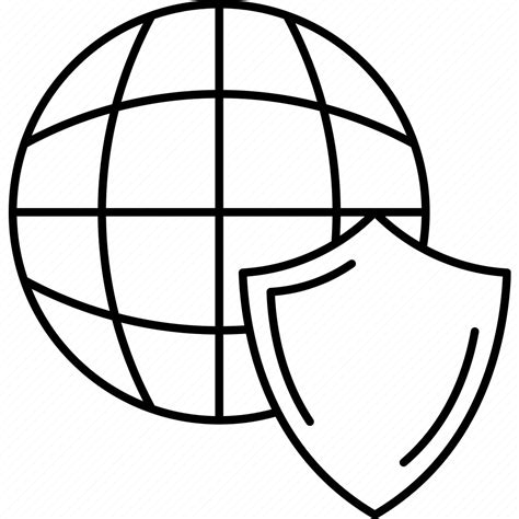 Internet Security Shield Connection Network Icon Download On Iconfinder