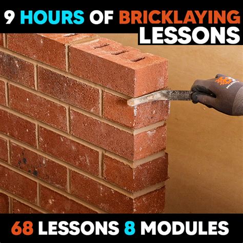 Bricklaying Video Course For Begginers Register Account Before
