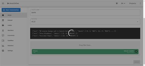 can not import data · issue 1353 · doccano doccano · github