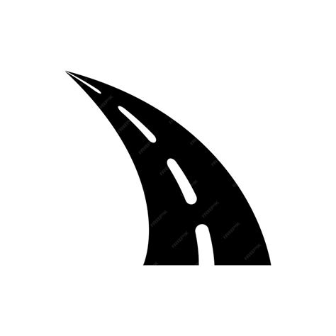 Premium Vector Road Icon Vector