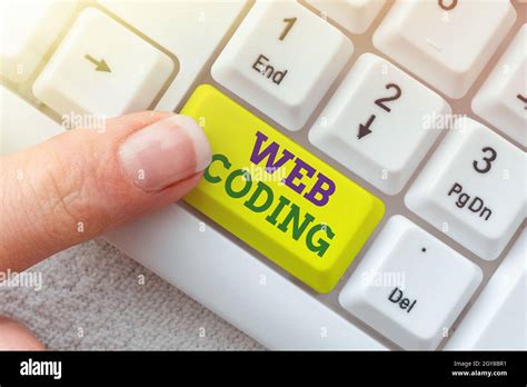 Text Showing Inspiration Web Coding Business Overview A System Of Symbols And Rules Used To