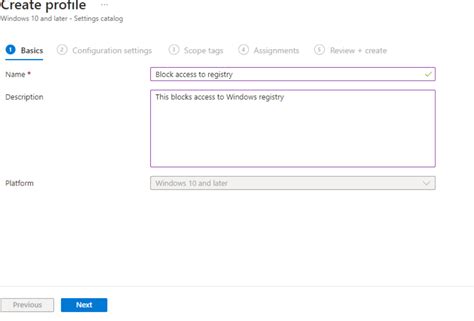 Block Access To Windows Registry With Intune Australia