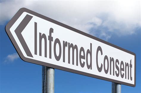 Informed Consent Free Of Charge Creative Commons Highway Sign Image