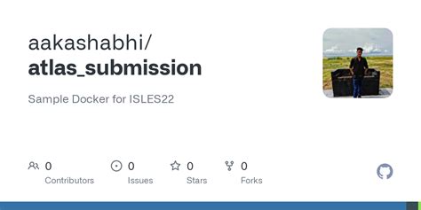 github aakashabhi atlas submission sample docker for isles22