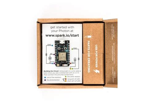 Particle Photon Kit Tiny Wi Fi Development Kit For Iot Project Open