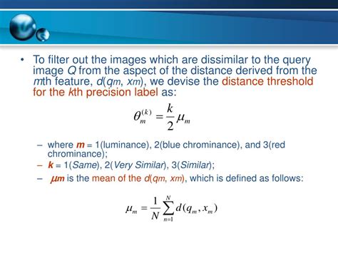 Ppt Color Histogram And Discrete Cosine Transform For Color Image