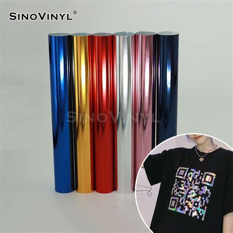 Custom Made Size High Elastic Textil Htv Metallic Heat Transfer Vinyl