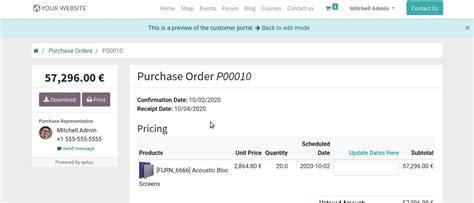 [14] purchase traceback on updating dates from portal · issue 59040