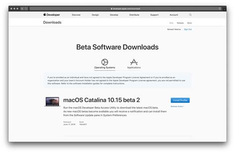 Macbook Where Can I Get MacOS Catalina Beta Version Ask Different