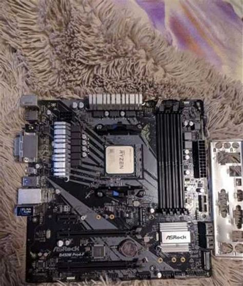 ASRock B450M PRO4-F+Ryzen 2600 | Festima.Ru - Мониторинг объявлений