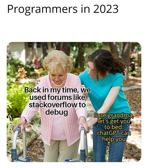 Isnt Chatgpt Already A Standard Tool Rprogrammerhumor