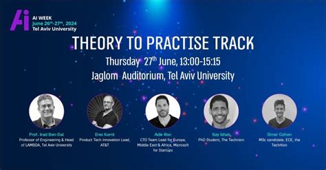 Ai Week Tlv On Linkedin Aiweektlv Aiweek24