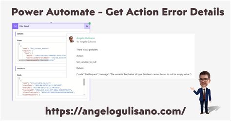 Angelo Gulisano On Linkedin Power Automate Get Action Error Details