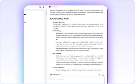 Easemate Ai 학습 업무 및 창의성을 위한 올인원 Ai 어시스턴트