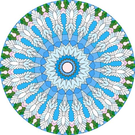 Premium Vector Multicolor Mandala Background