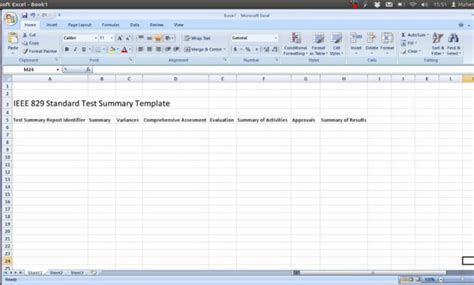 Test Summary Report Excel Template Mandegar Within Test Summary Report Excel Template