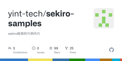 GitHub yint tech sekiro samples sekiro框架的样例代码