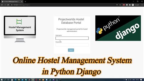 Hostel Management System Project In Python Django With Source Code