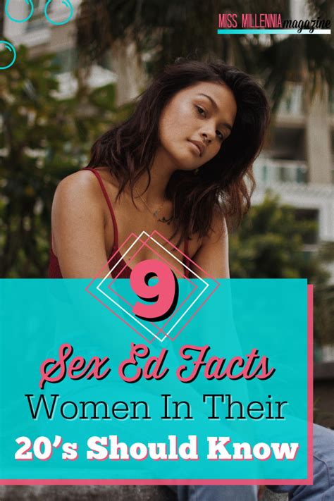 9 Sex Ed Facts Women In Their 20s Should Know