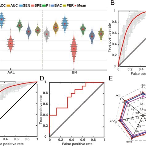 Performance Of The Classifier In Primary And External Datasets A