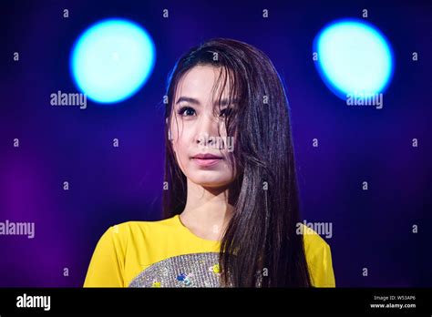 Hebe Tien Fu Chen Of Taiwanese Girl Group S H E Performs During The 2019 Hunan Tv New Year