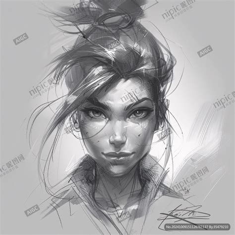 ai创作图写实人物插画 数字肖像插画 风美女插画 速涂插画 鼠绘美女插画 鼠绘人物 厚涂头像 潮流插画美女人物插画 数字美女插画 卡通女侠头像