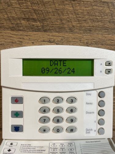 Interlogix Ge Security Concord 60 983 Atp1000 Interlogix Logo Alarm Keypad Iti 782136711486 Ebay