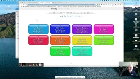using flippity to create random groups youtube