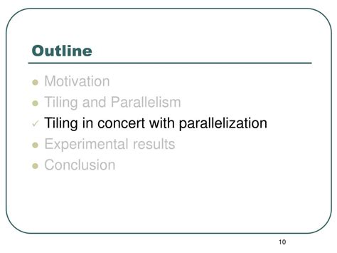 Ppt On The Interaction Of Tiling And Automatic Parallelization Powerpoint Presentation Id195294