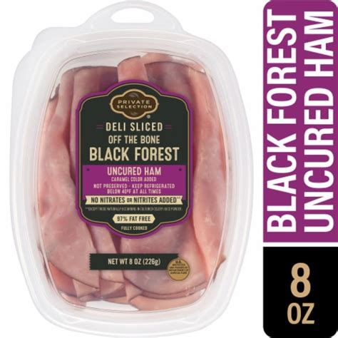 Private Selection® Black Forest Off The Bone Deli Ham Sliced 8 Oz