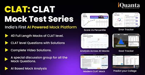 Free Clat Mock Test Series 2026 Iquanta