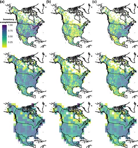 Inventory Completeness Within Cells Of Varying Spatial Resolution 100