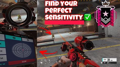 How To Find Your Perfect Sensitivity Easy And Fast In Rainbow Six Siege