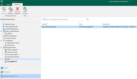 Integrating Veeam Backup For Gcp With Vbr Different Dev
