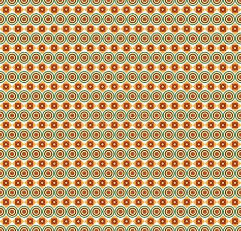 Seamless Geometric With Circles And Squares Stock Vector Illustration