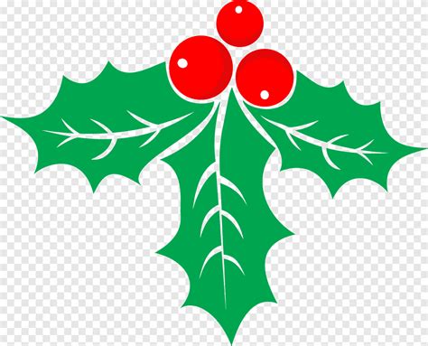 ฮอลลี่ คริสต์มาส มิสเซิลโท ไอคอน ของตกแต่งวันคริสต์มาส วันหยุด ต้นคริสต์มาส เครื่องประดับ