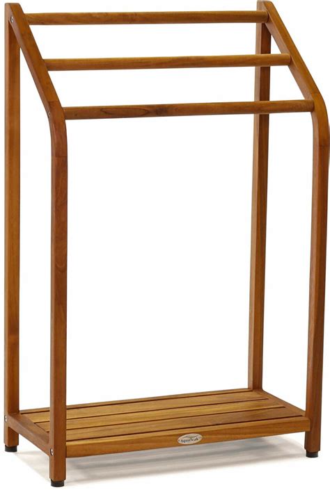 Sula Teak Towel Rack From Where