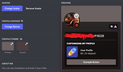 How Do I Reset The Profile Theme To The Original Colours Rdiscordapp