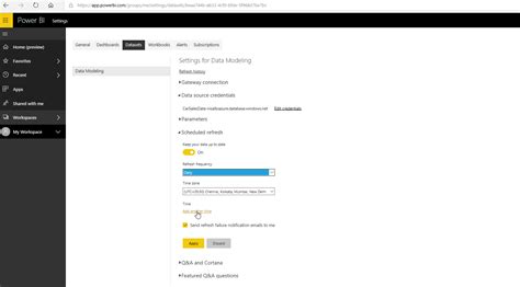 Power Bi Data Refresh Scheduling Shamalis Bi
